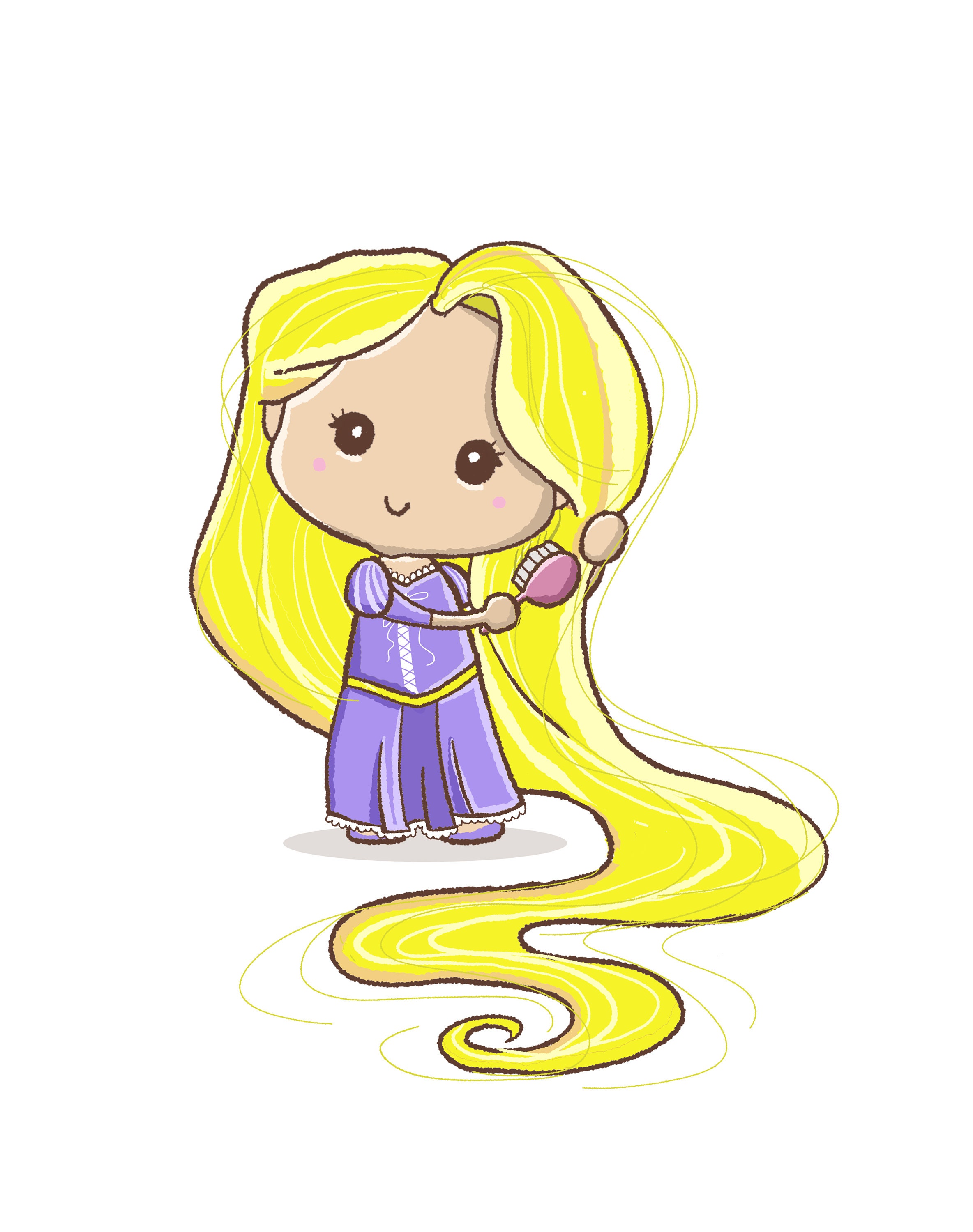 Set of 6 Princess Kids Bathroom Bedtime Prints Instant Download Wall ...