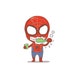 Set of 4 Superhero Kids Bathroom Wash Hands Chores Routine Instant ...