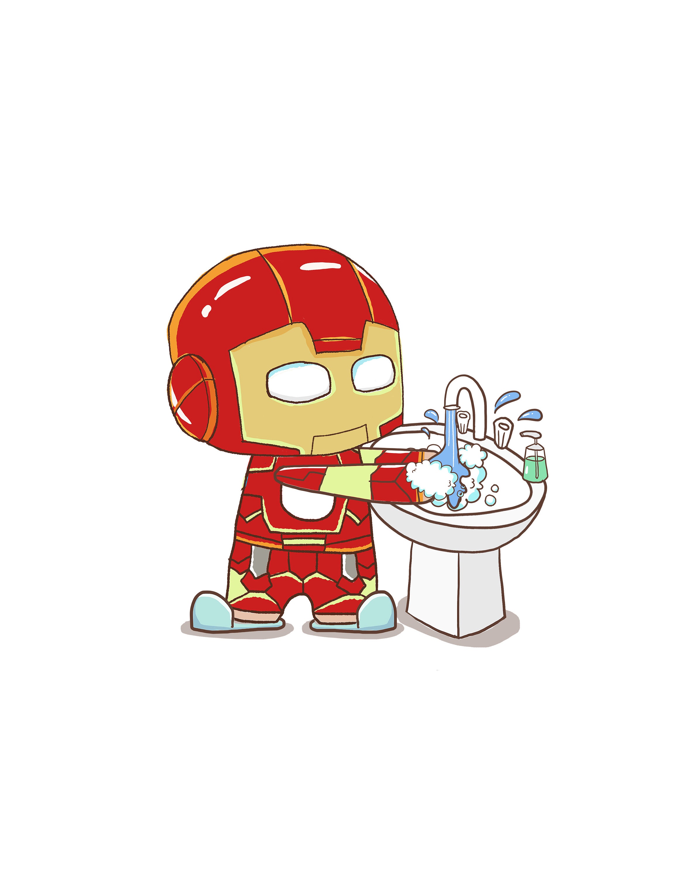 Set of 6 Superhero Kids Bathroom Bedtime Daily Chores Routine Instant ...