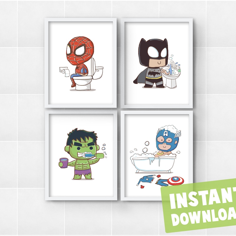 Boys Bathroom Sign - Etsy