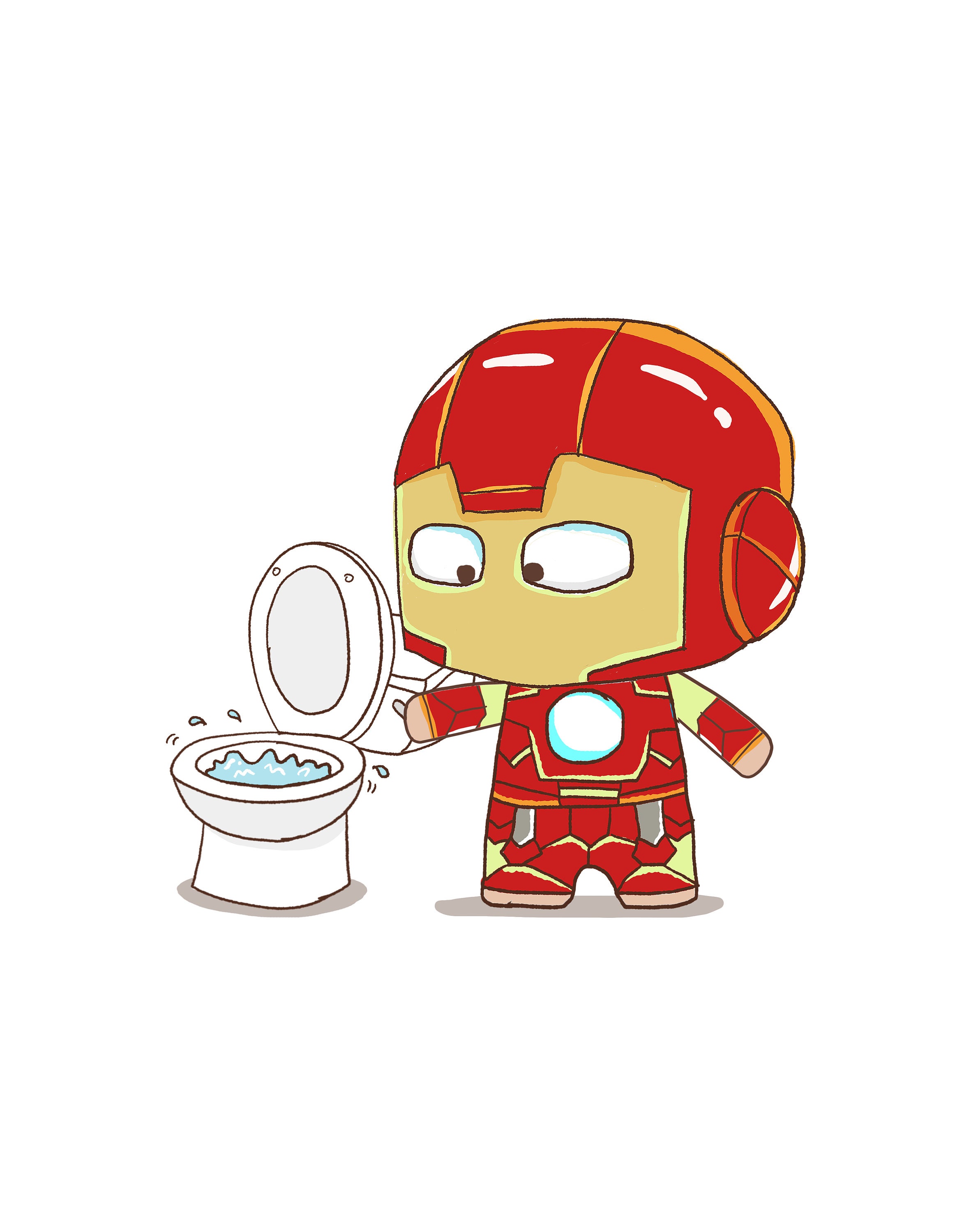 Set of 6 Superhero Kids Bathroom Bedtime Daily Chores Routine Instant ...