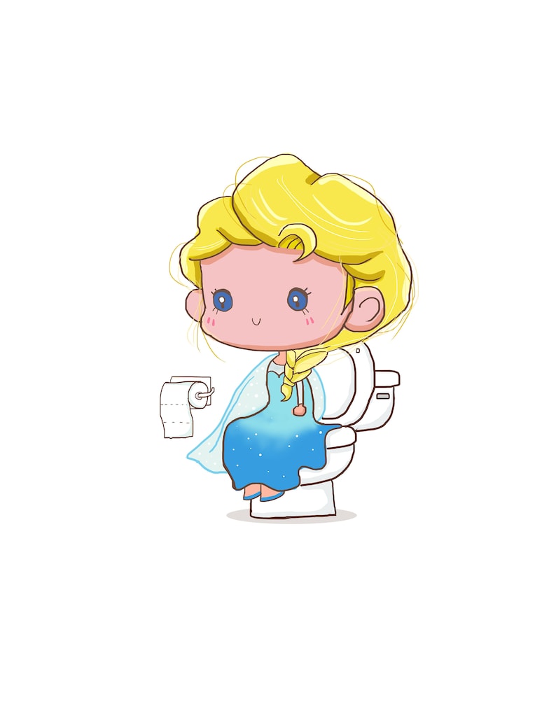 Set of 4 Princess Princesses Kids Bathroom Bedtime Daily Chores Routine ...