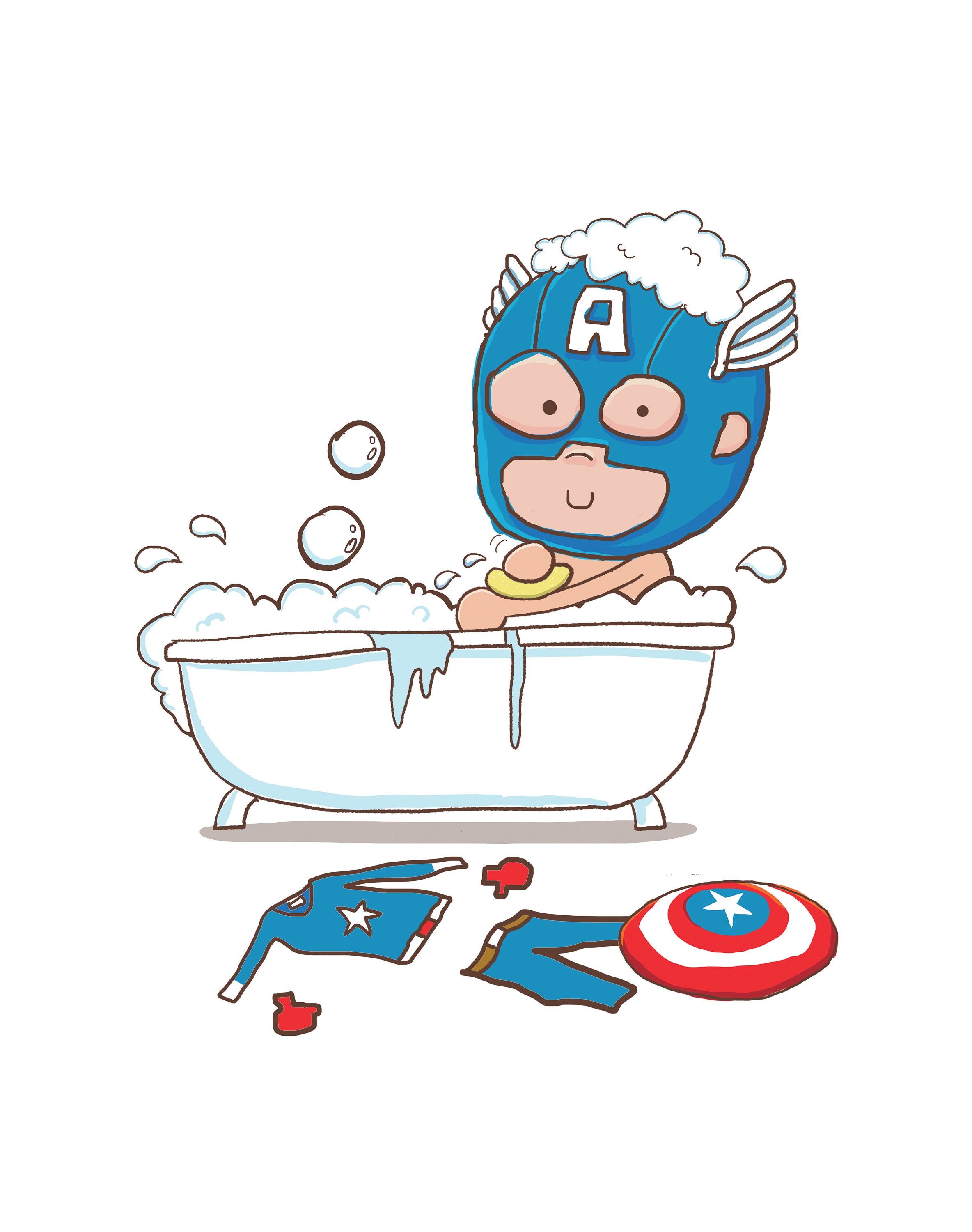 Set of 6 Superhero Kids Bathroom Bedtime Daily Chores Routine - Etsy