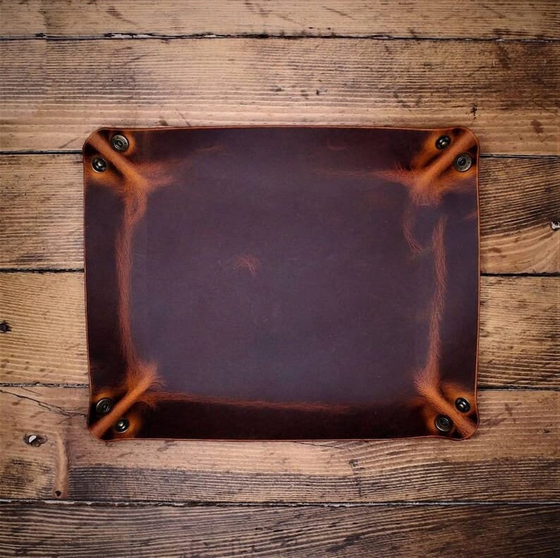 Leather Tool Organizer Template SM and L Leather Tray - Etsy