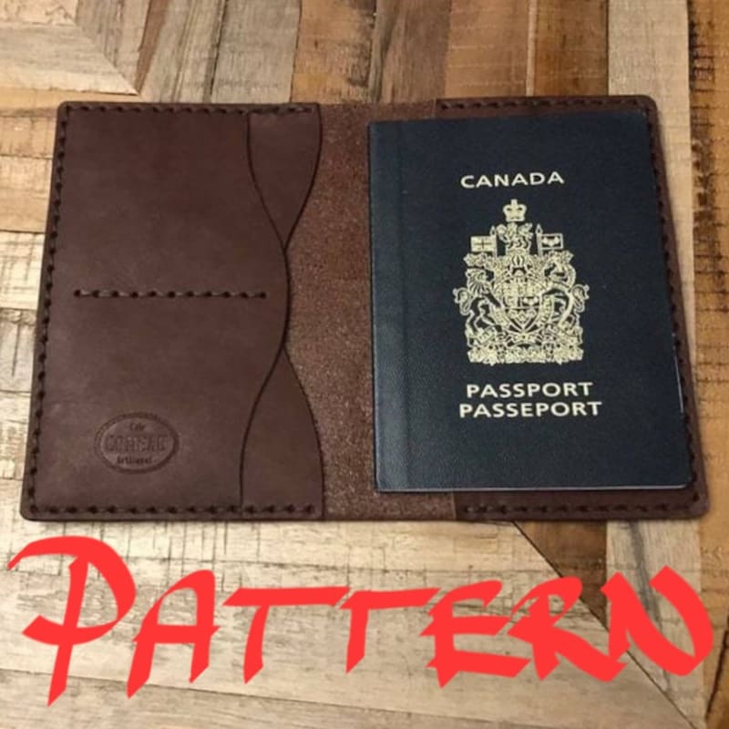 Passport Wallet Pattern - Etsy