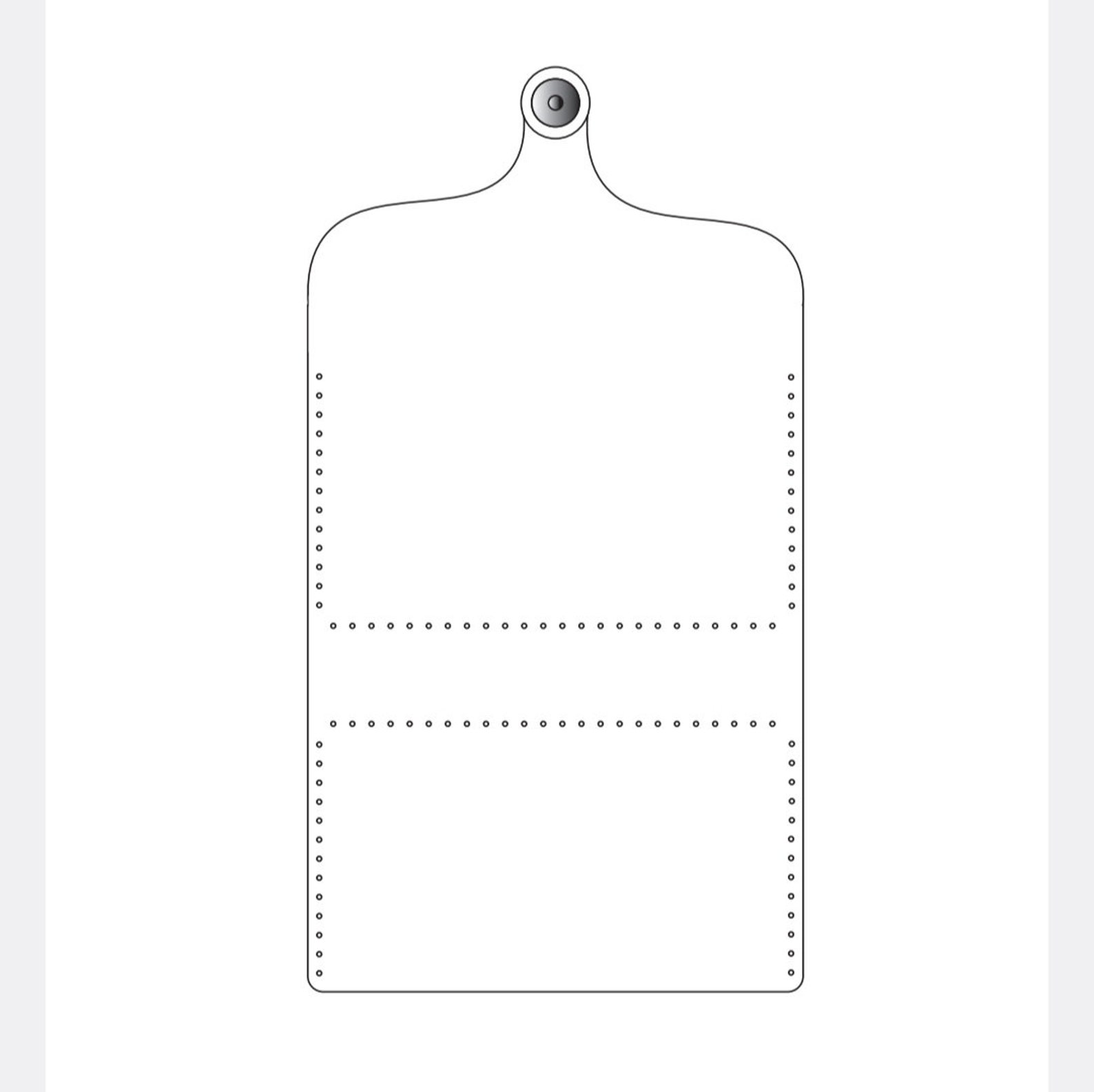 Plantilla Cartera plegable de cuero hecha a mano, Patrón de tarjetero ...