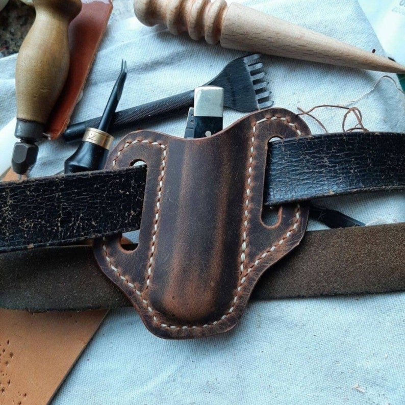 Knife Sheath Template Pattern, Pocket Knife Case Pdf, Leather Products ...