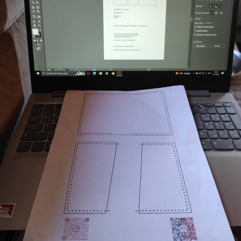 Leather Bifold Wallet Template, Credit Card Holder Pattern, Wallet Pdf ...