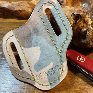 Knife Sheath Template Pattern, Pocket Knife Case Pdf, Leather Products ...