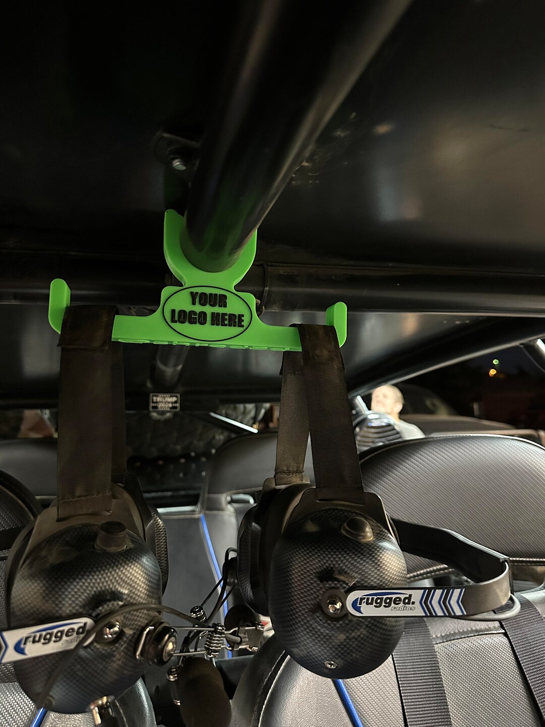 Headset / Goggle Hangers for UTV Customized With Your Logo - Etsy