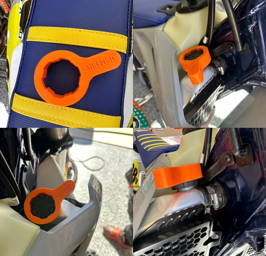 KTM / Husqvarna and Gas Gas Radiator Cap Tool for Dirt Bike 3D Printed ...
