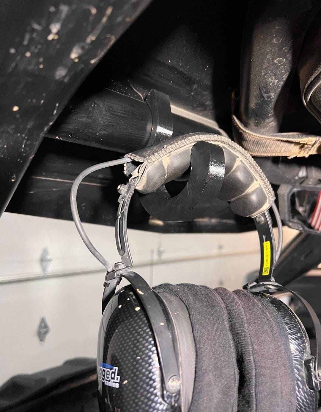 Single Headset / Goggle Hook for SXS, UTV Cage Press Fit, No Tools ...