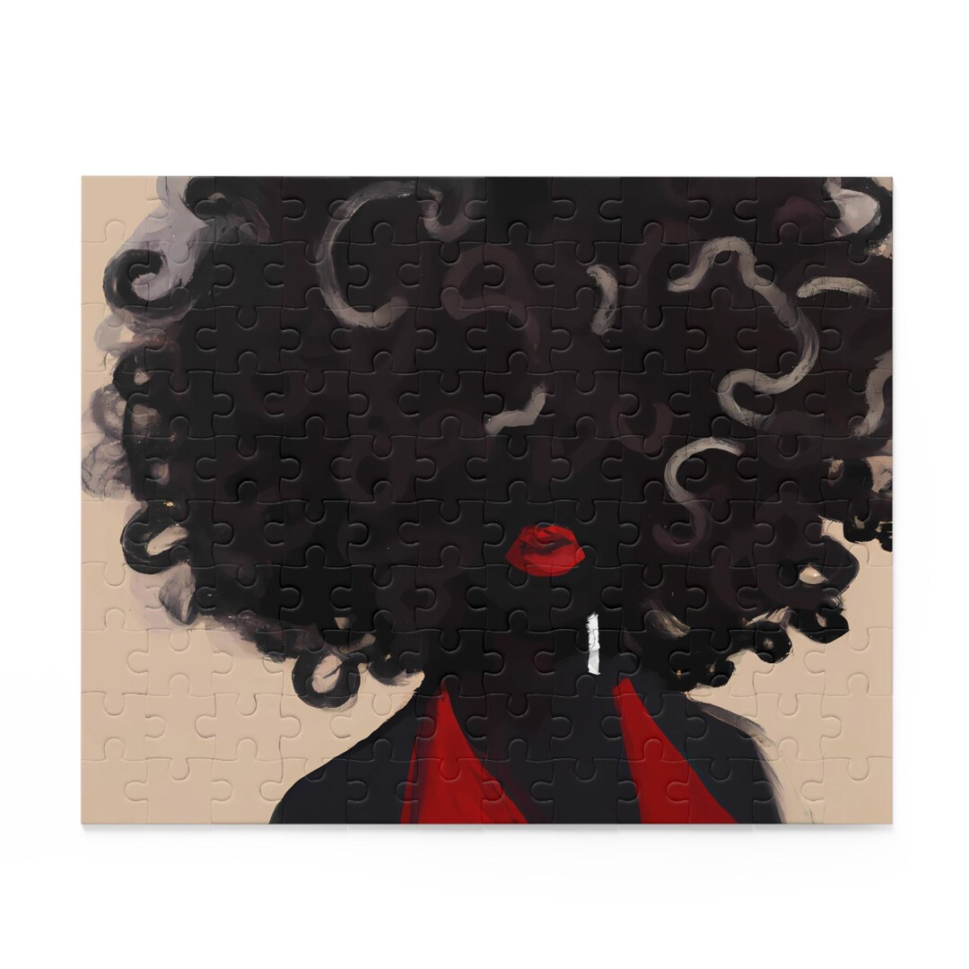Black Art, Jigsaw Puzzle, Afro Diva | Afrocentric, African American ...