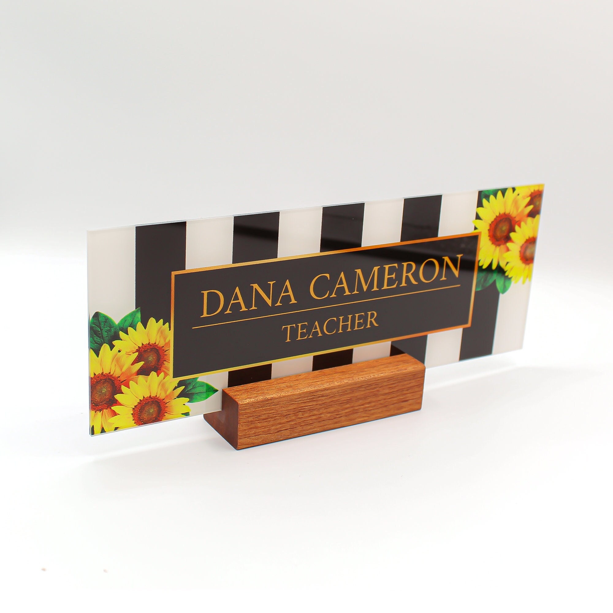 Name Plates for Desks Desk Name Plate Nameplate on Desk - Etsy