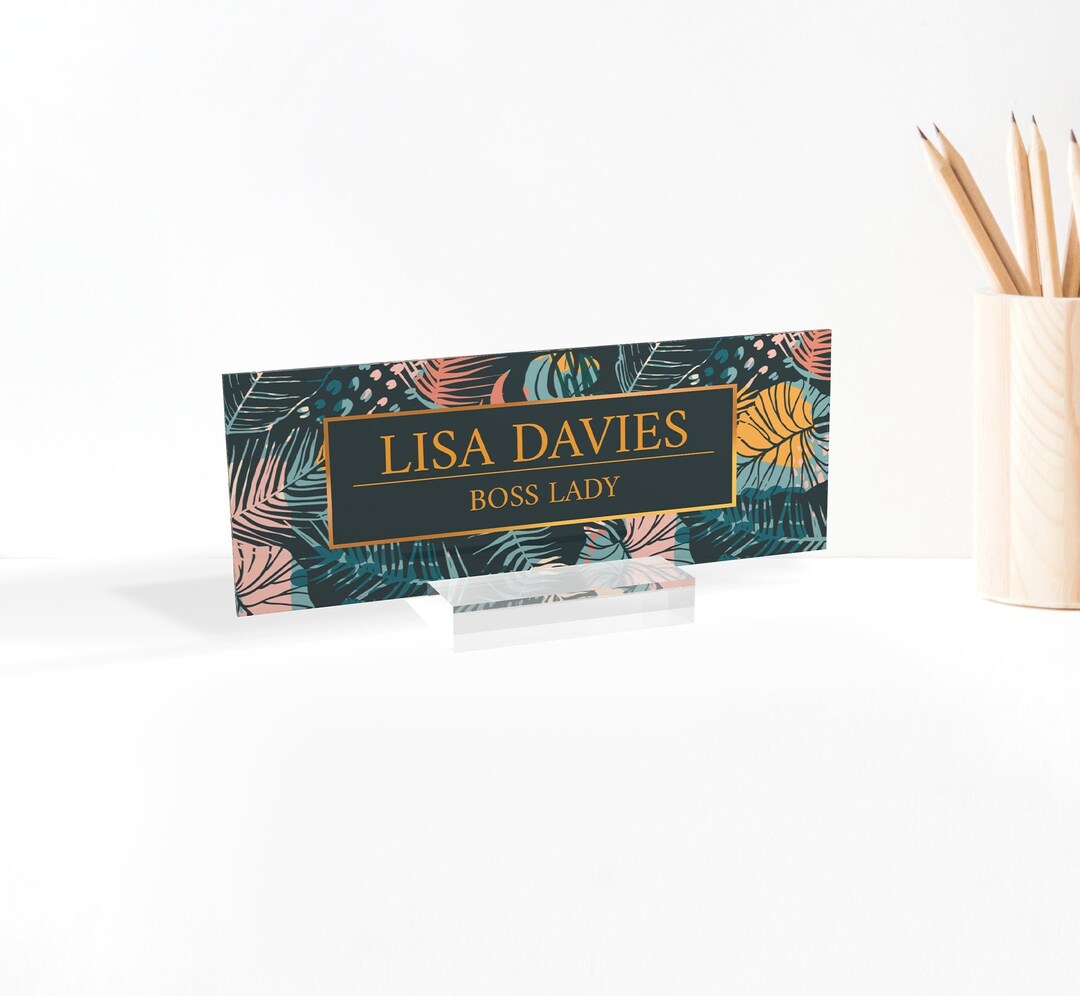 Desk Name Plate or Graduation Desk Nameplate Gift Mothers Day - Etsy