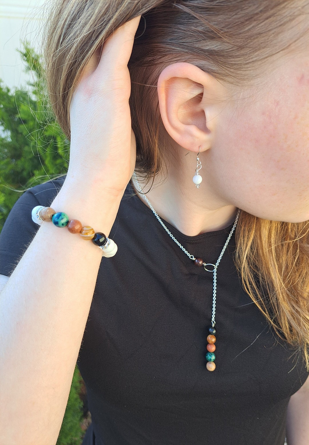 Temple Covenant Acrostic Necklace Bracelet Earrings LDS Christian ...