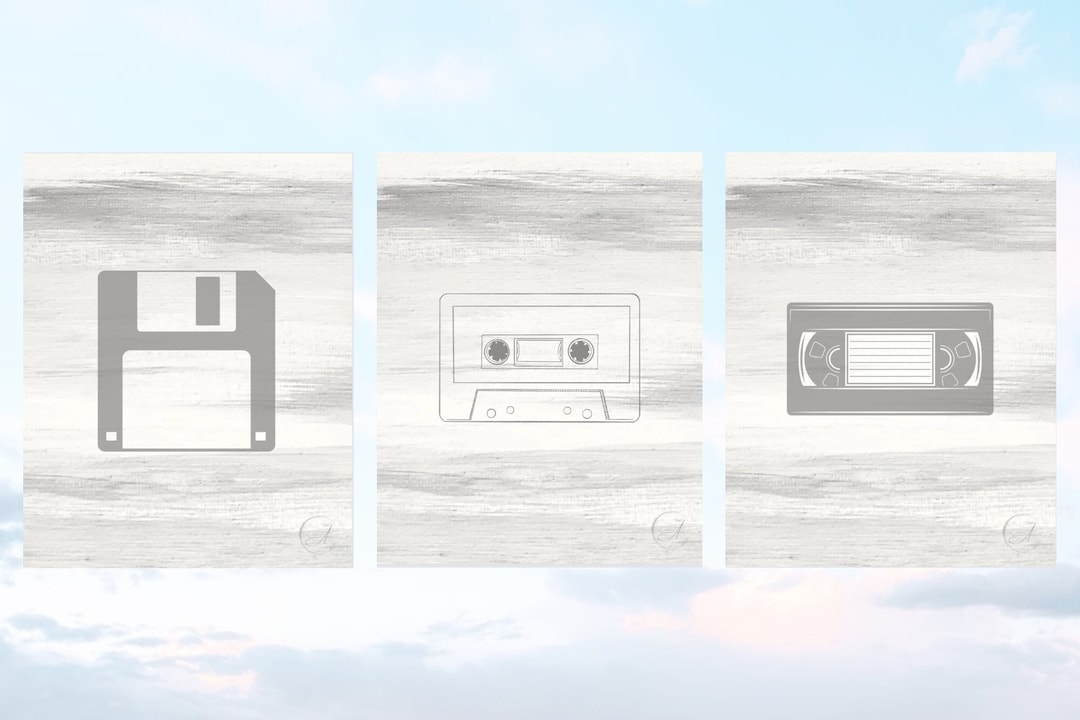 The 90s - Set of 3 Prints, INSTANT DOWNLOAD - Etsy