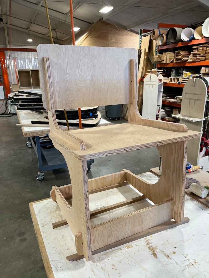 Plywood Dining Chair CNC Cut File - Etsy