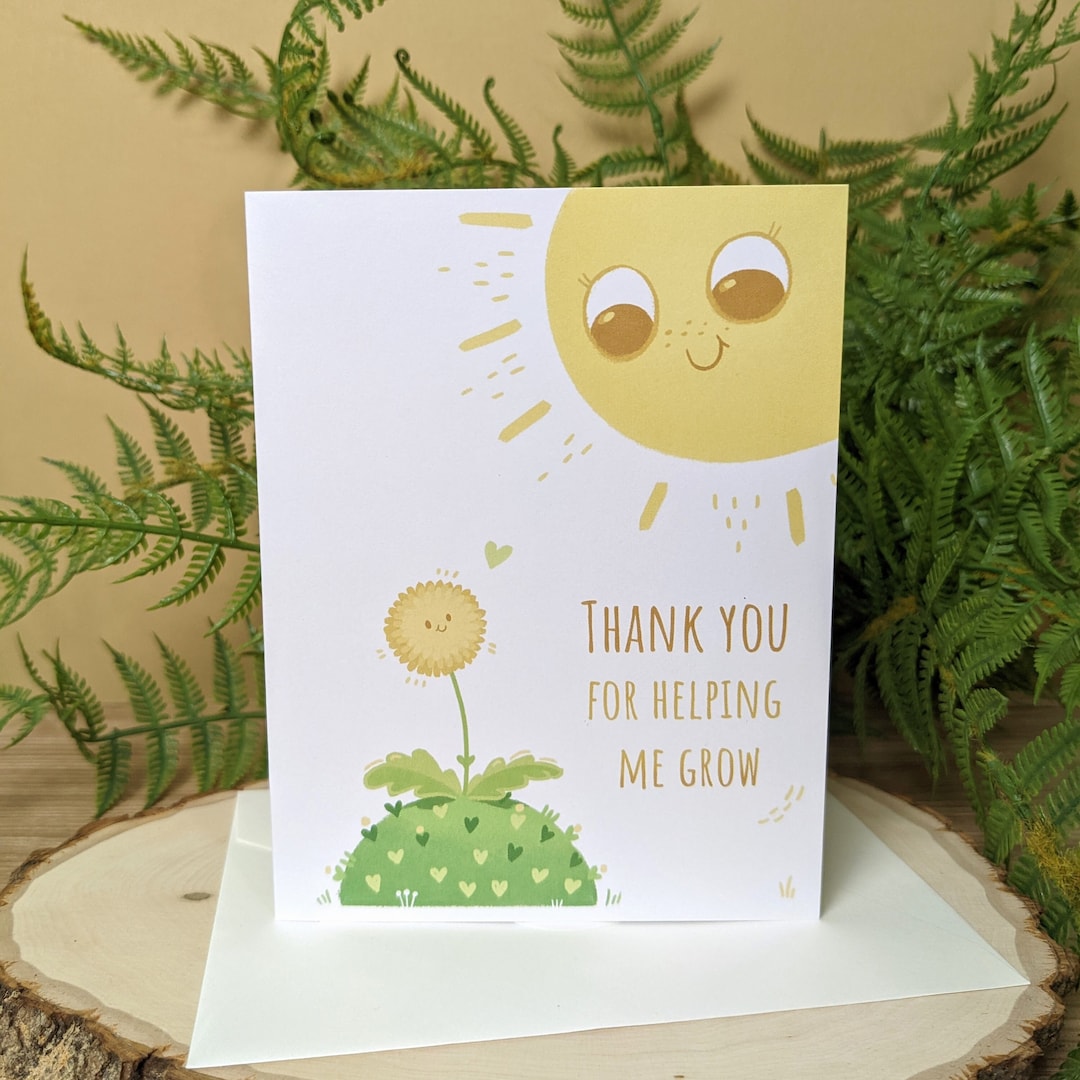 Teacher Appreciation Greeting Card - Etsy