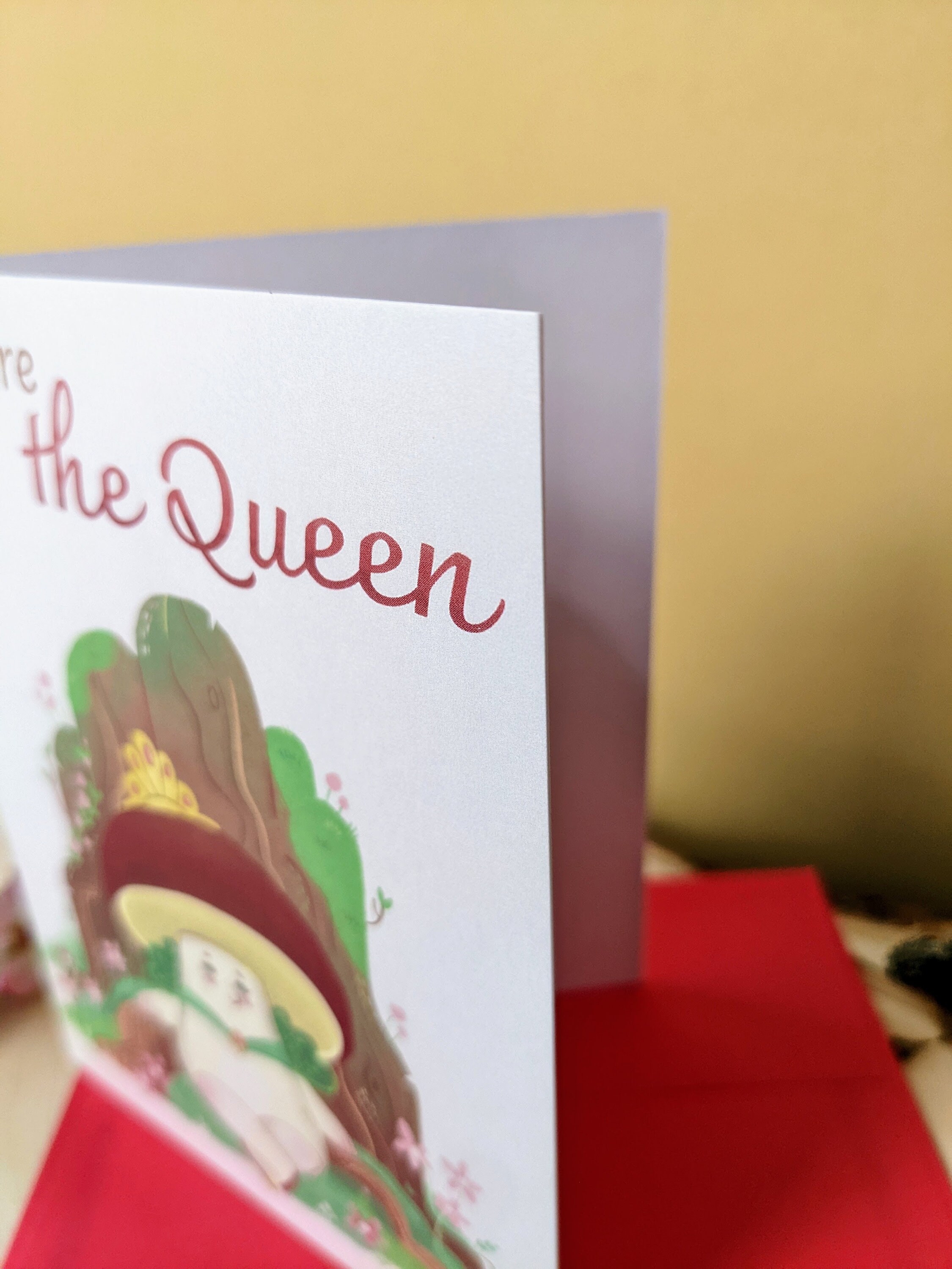 You Are the Queen Greeting Card - Etsy