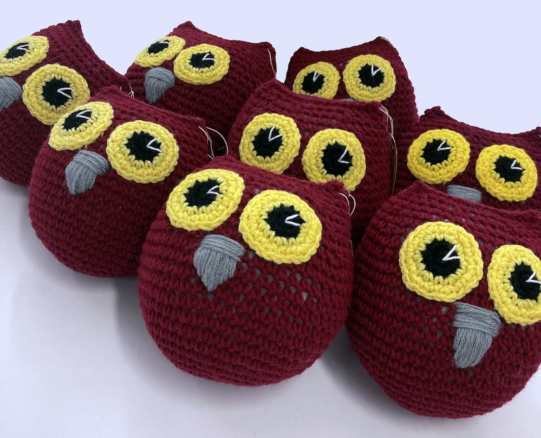 Red Owl Plushies - Etsy