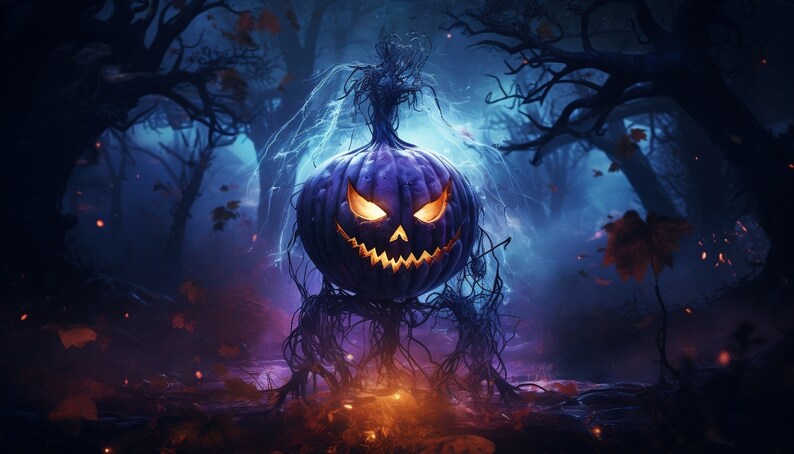 Exploring the Fusion of AI and Halloween Magic - Etsy