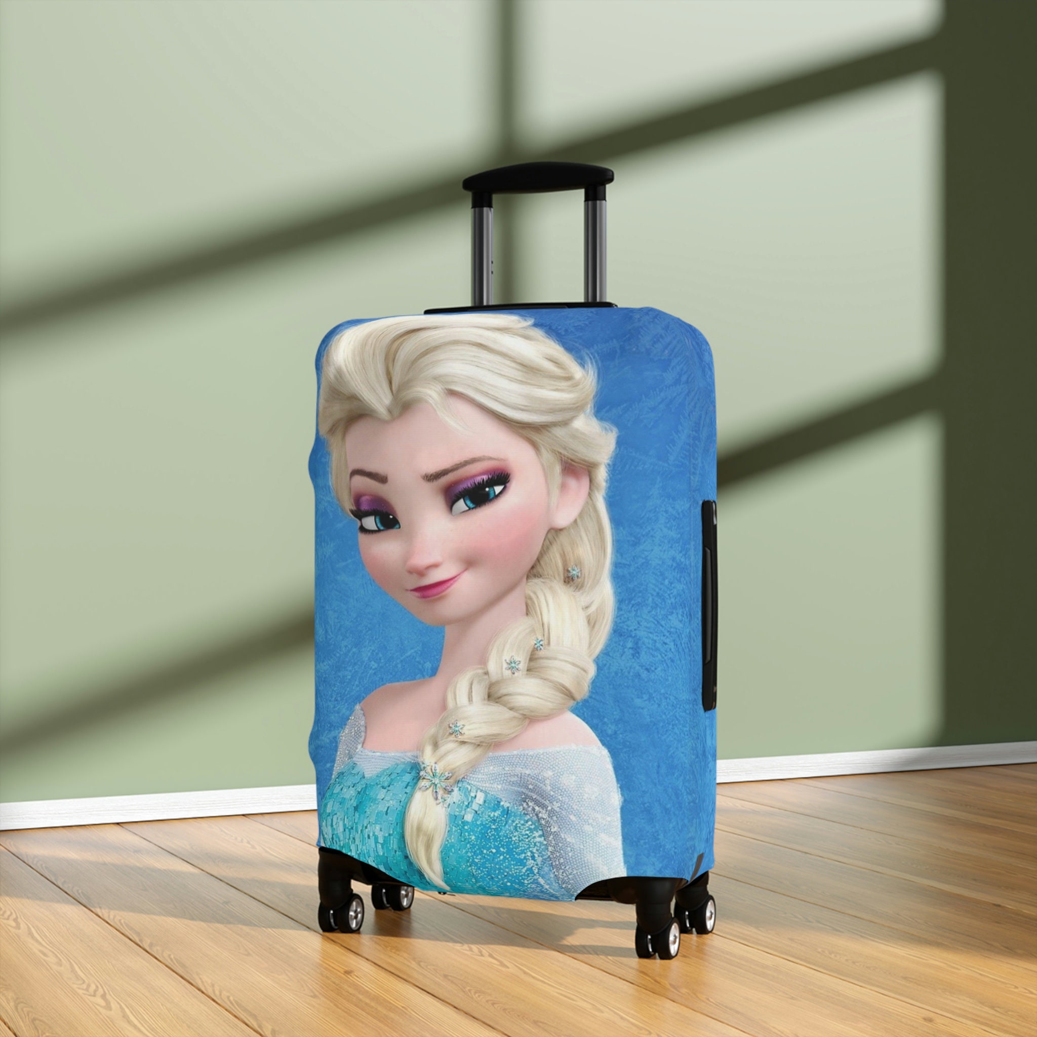 Frozen - Elsa Luggage Cover Designed & Sold By Delmer Vivacious