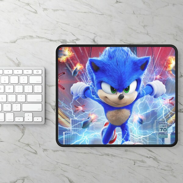 Sonic the Hedgehog Mouse Pad - Etsy