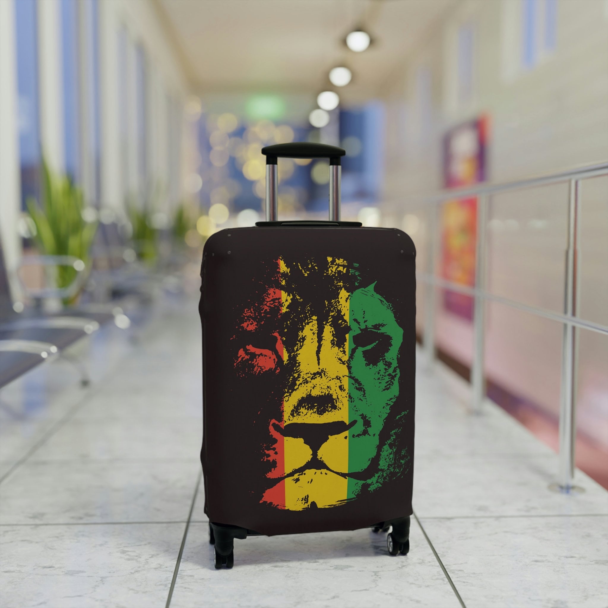 Lion Luggage Cover