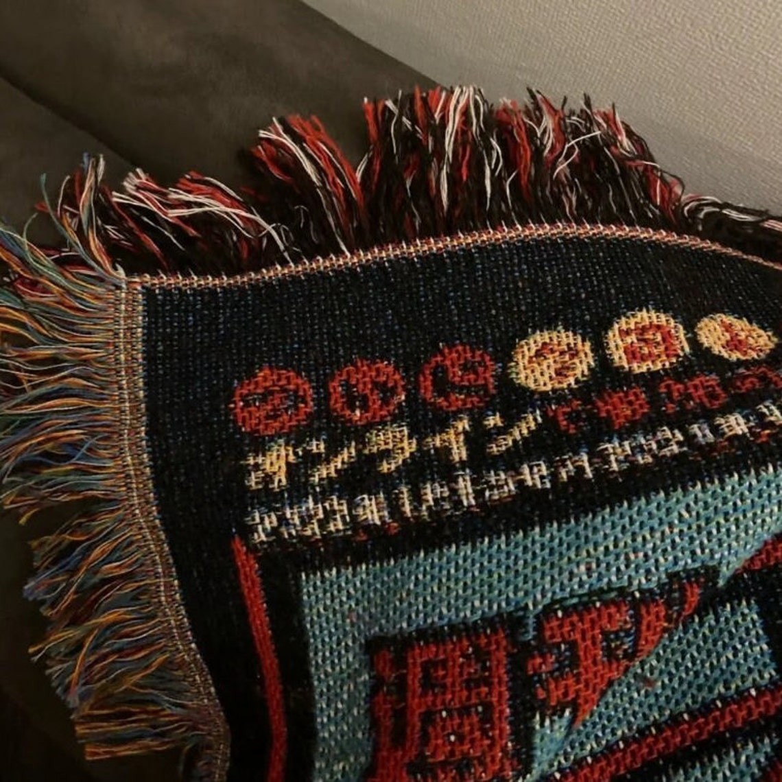 Anime Woven Blanket Tapestry, Home Decoration, Anime Tapestry, Couch ...