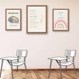 Inclusion Posters for Classroom Special Education Classroom - Etsy