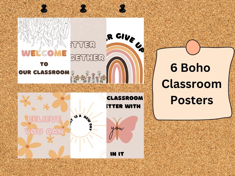 Classroom Posters, Printable Classroom Decor, Decorations for Teachers ...