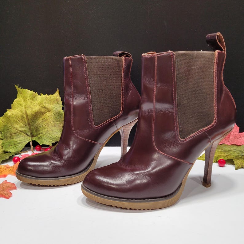 Vintage Dr Martens RONI Burgundy Boots Size UK 6 - Etsy