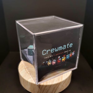 Among Us Diorama Cube Template - 3D Videogame - Gift for Gamer - DIY ...