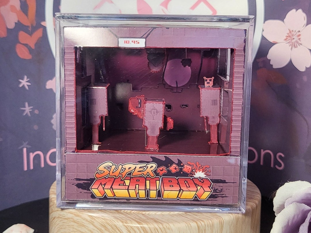 Super Meat Boy Scene Model Diorama - Etsy