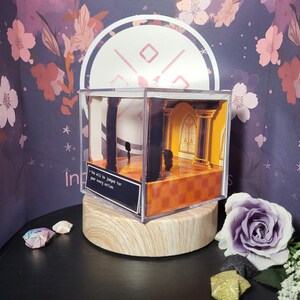 Undertale Sans Judgement Trial Hall Diorama Cube - 3D Videogame - Gift ...