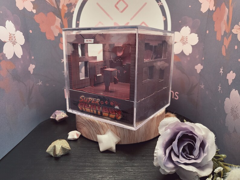 Super Meat Boy Scene Model Diorama - Etsy