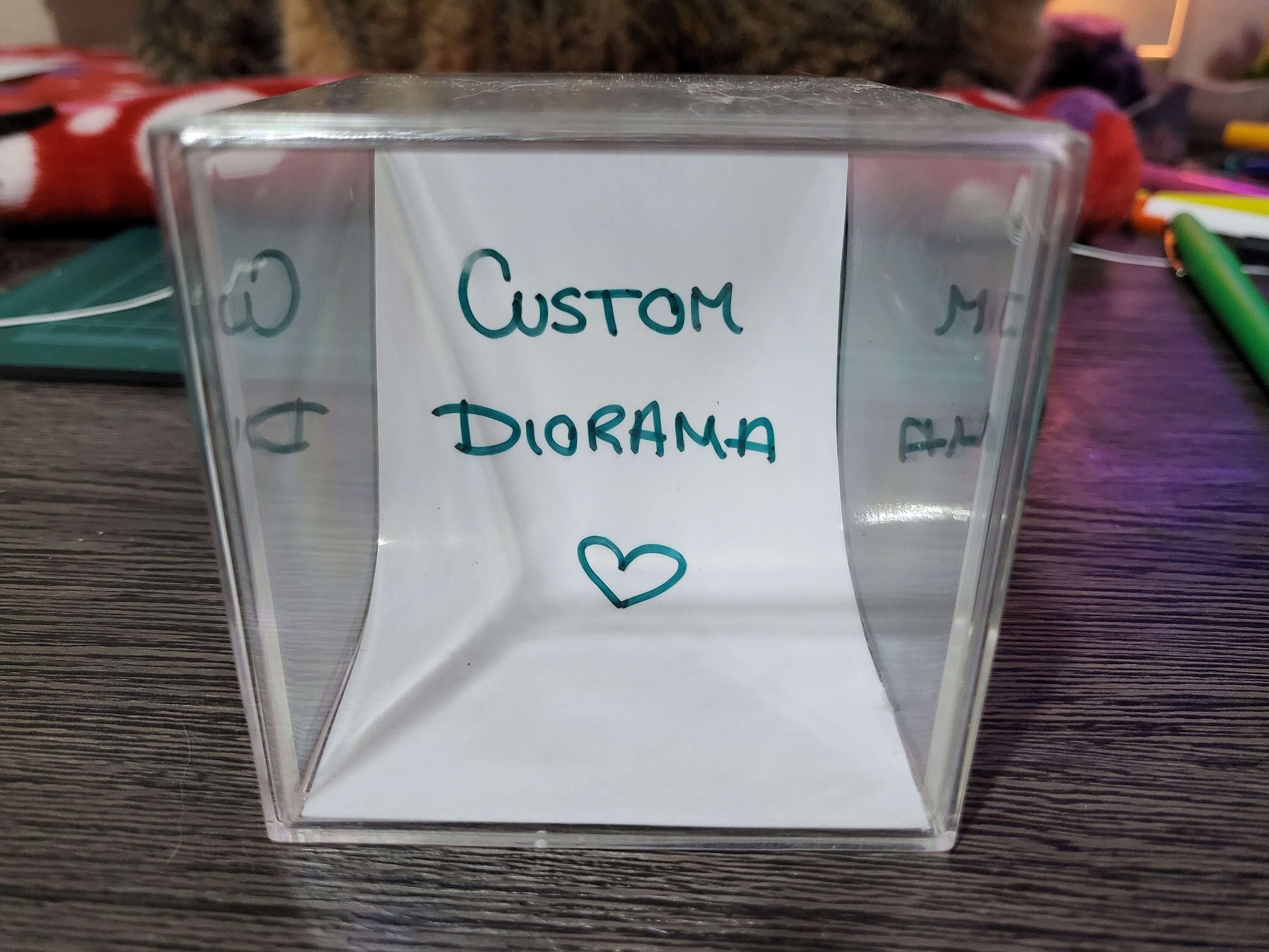 Custom Diorama Cube - Etsy