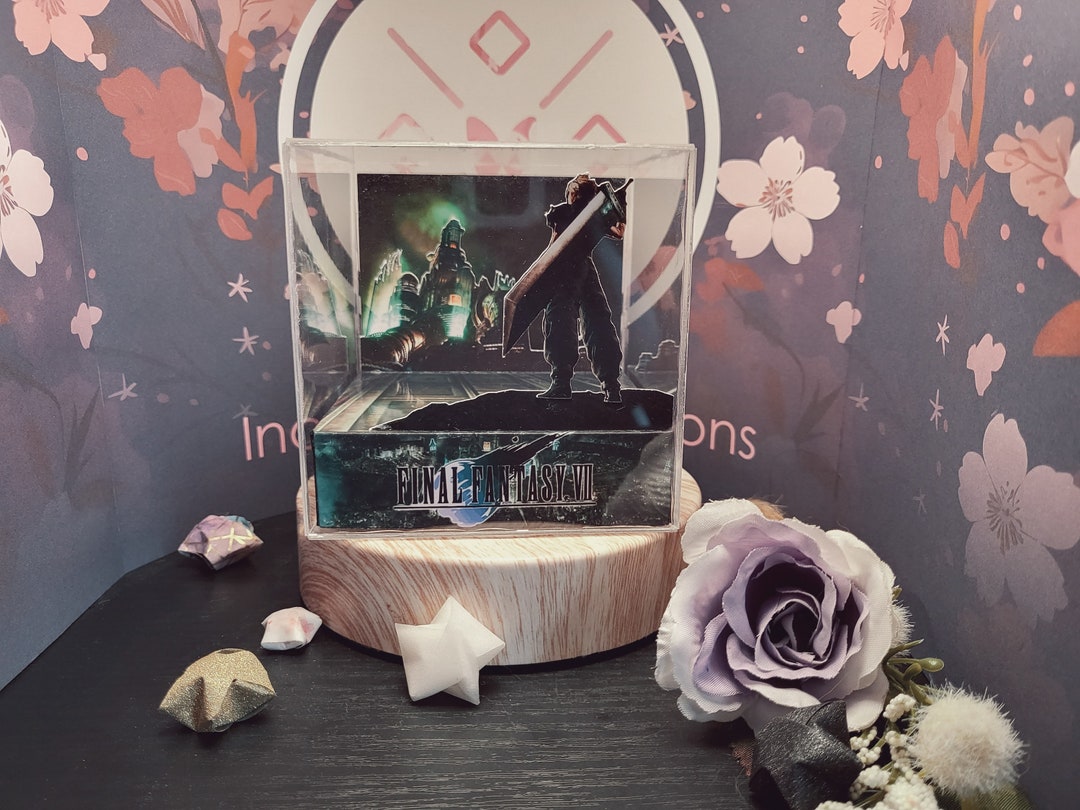 Final Fantasy VII Remake FF7 Cloud Shinra Diorama Cube 3D - Etsy