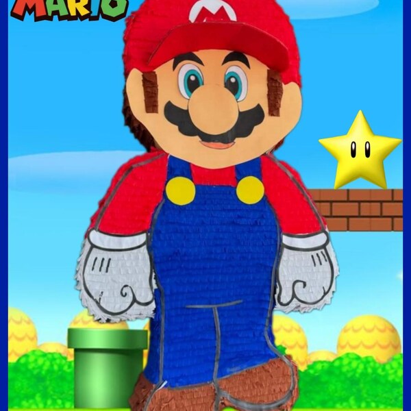 Mario pinata - Etsy México