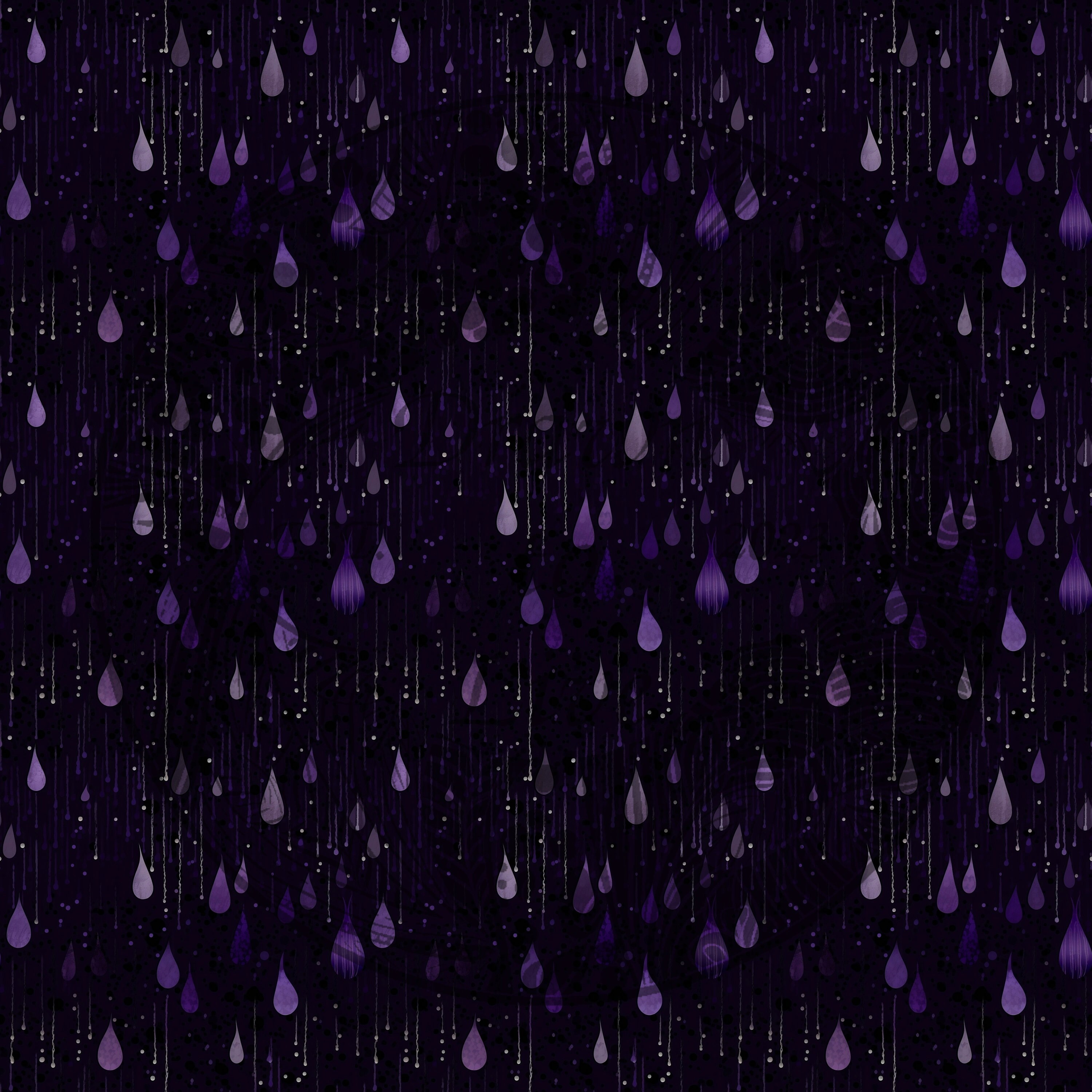 Purple Rain Drop Pattern - Etsy
