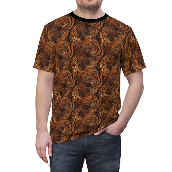 Mens Wood Grain Shirt - Etsy