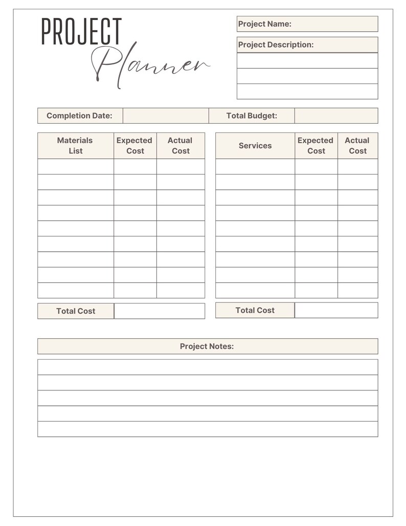 Home Maintenance Binder Printable PDF | Maintenance Checklist, Tracker ...