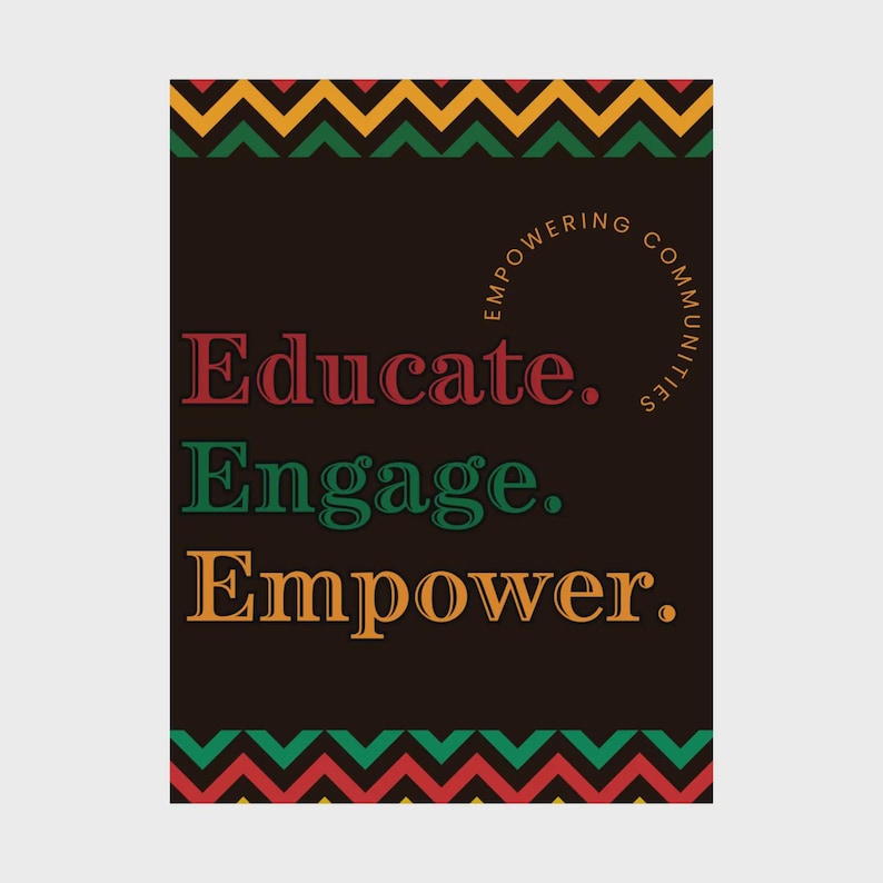 Empowerment Poster Set: Classroom & Office Wall Art (18x24, Matte ...