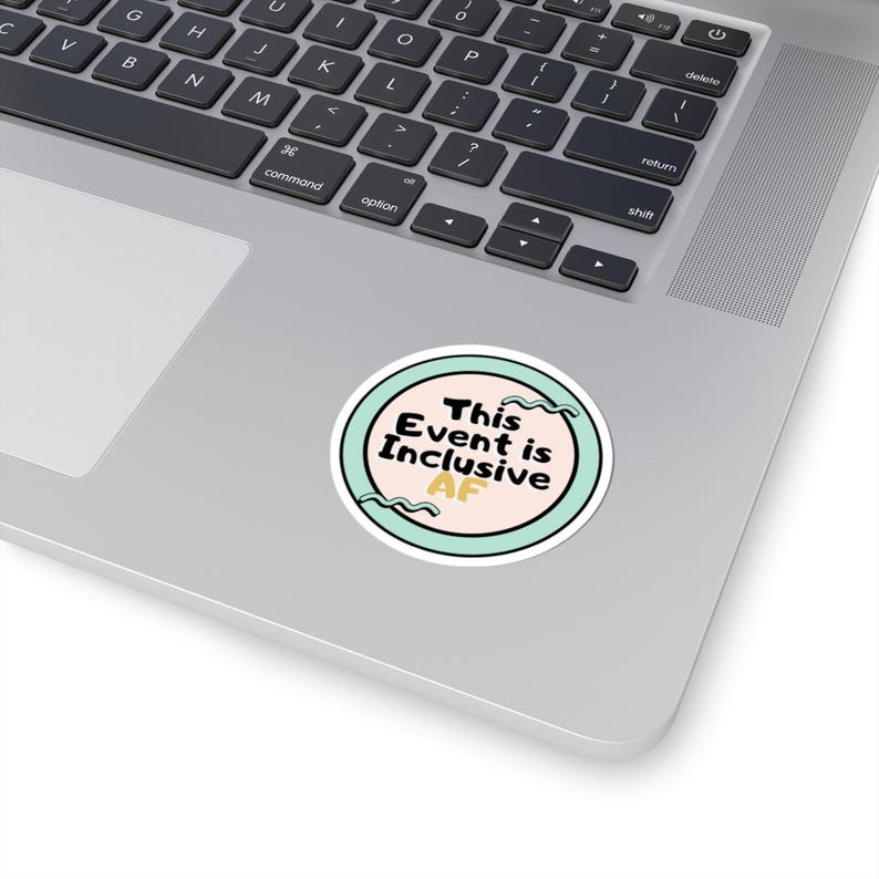 Inclusive Event Vinyl Sticker: Diversity Equality Decal - Etsy