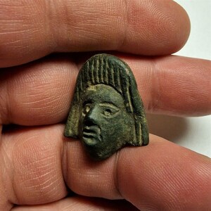 Ancient Roman Bronze Mask, Applique, Circa 3rd Century AD. - Etsy