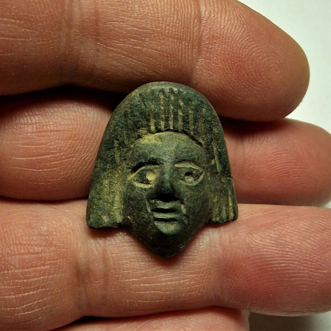 Ancient Roman Bronze Mask, Applique, Circa 3rd Century AD. - Etsy