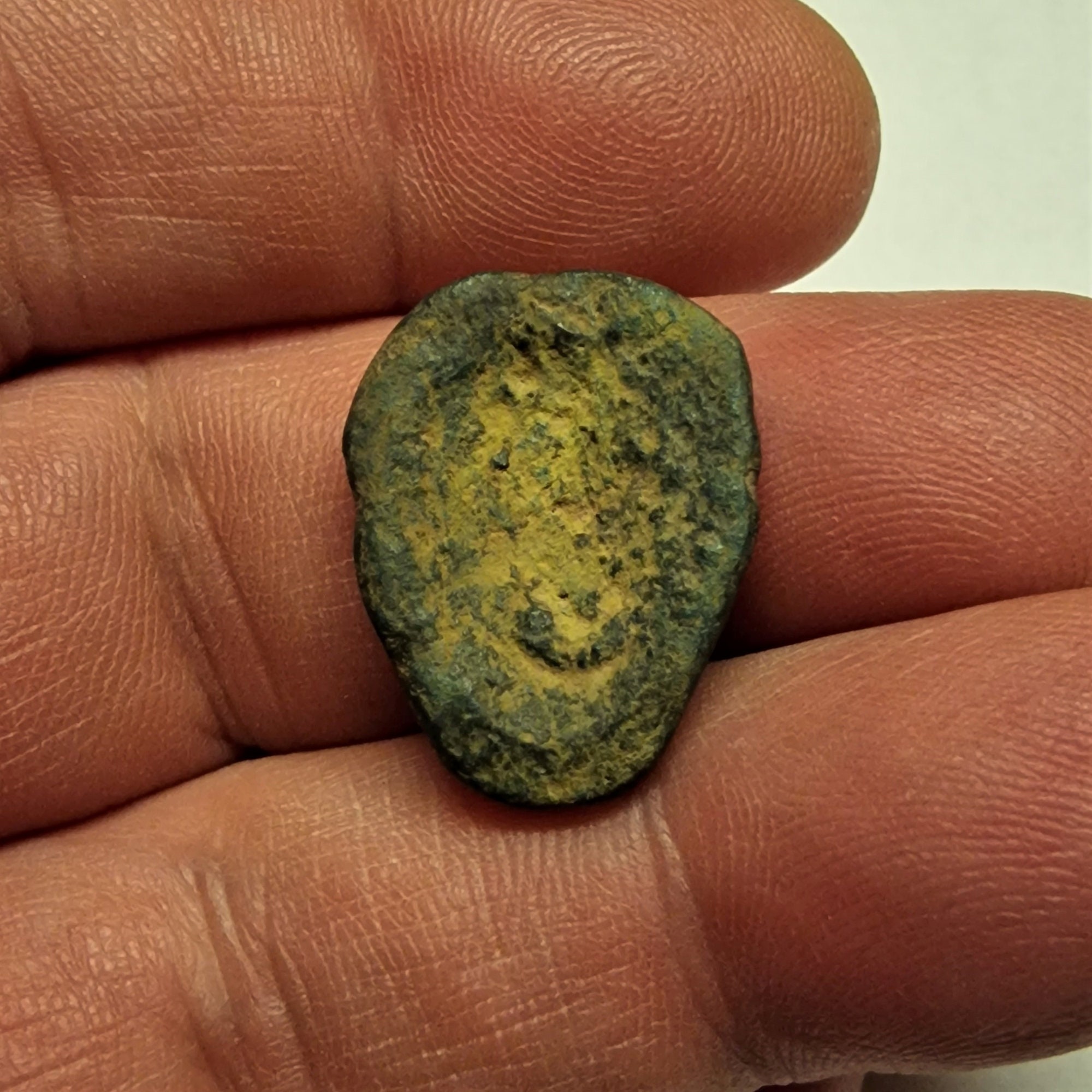Ancient Greek Bronze Applique, Forest Spirit Amulet, 4th-3rd Century BC ...