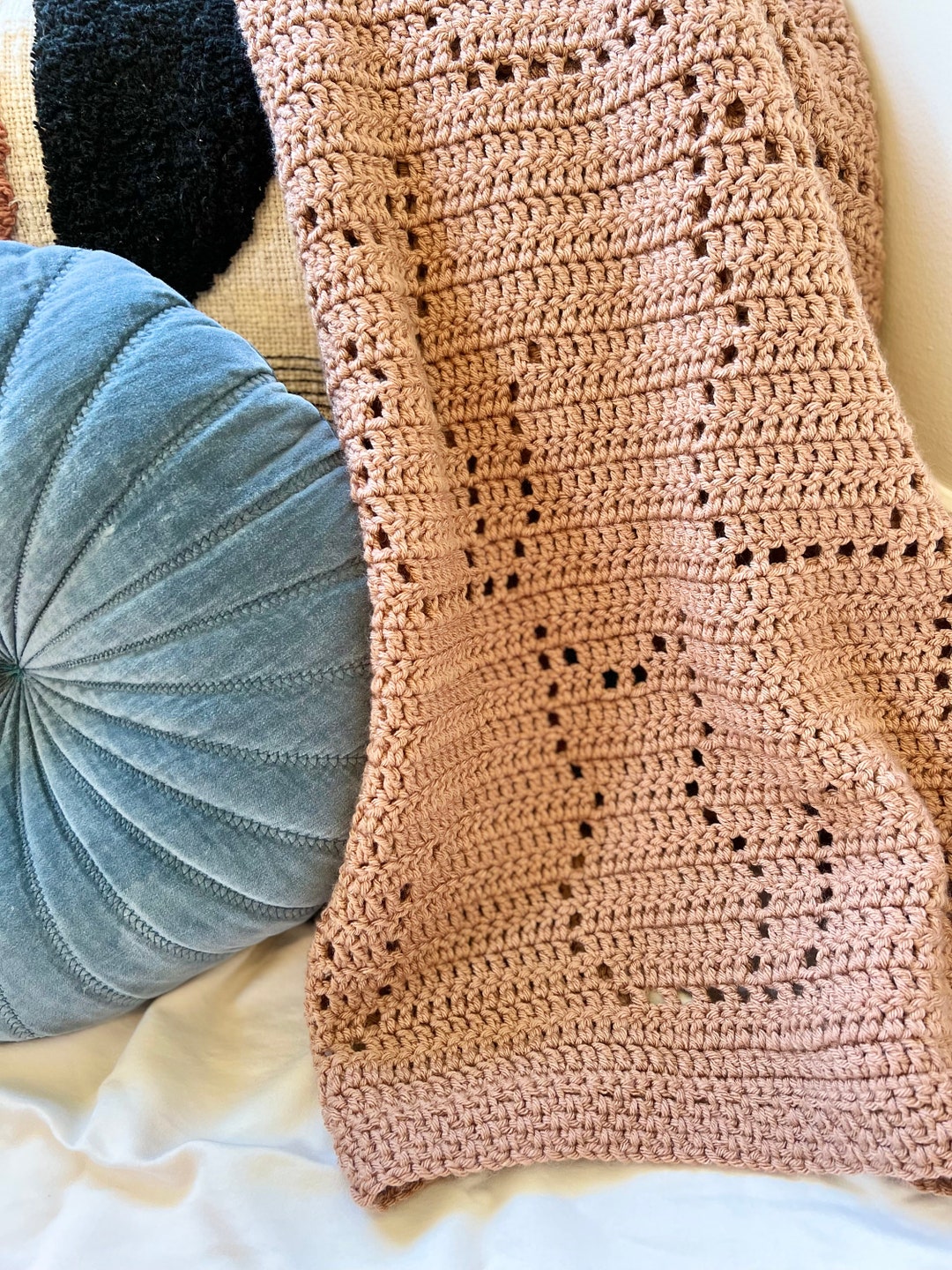 Crochet Cat Baby Blanket - Etsy