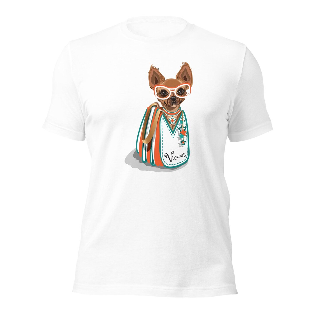 Vicious Chihuahua Shirt, Purse Dog, Actually Romantic T-shirt ...